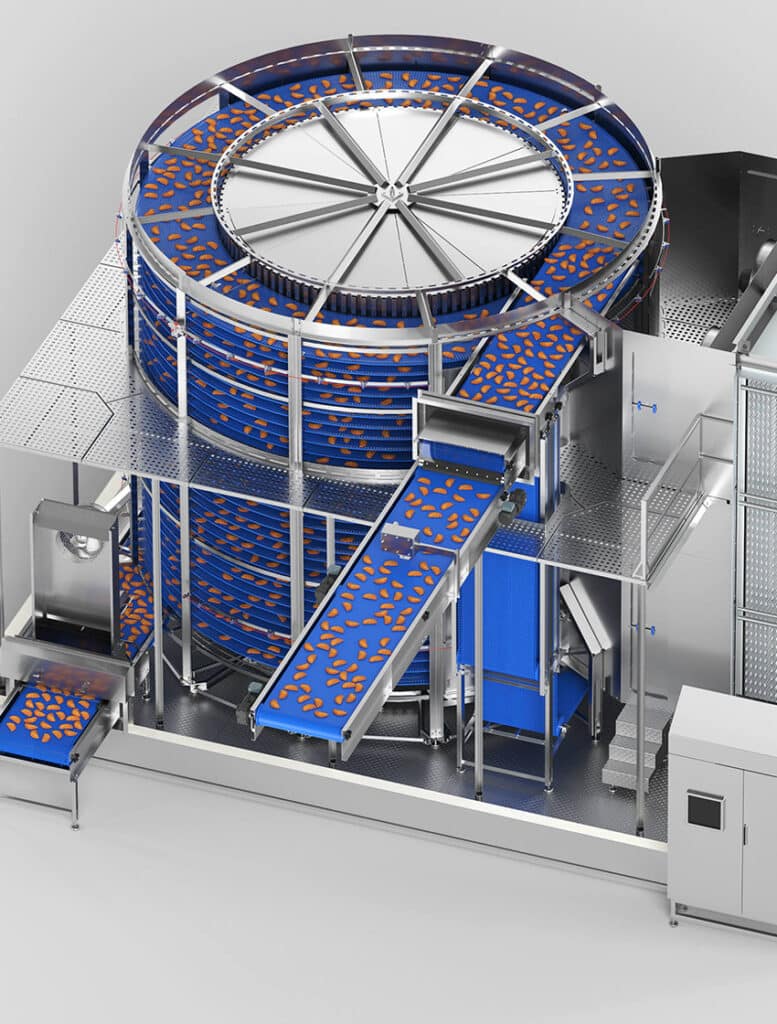 Cold Storage IQF Systems - Frigoline Group