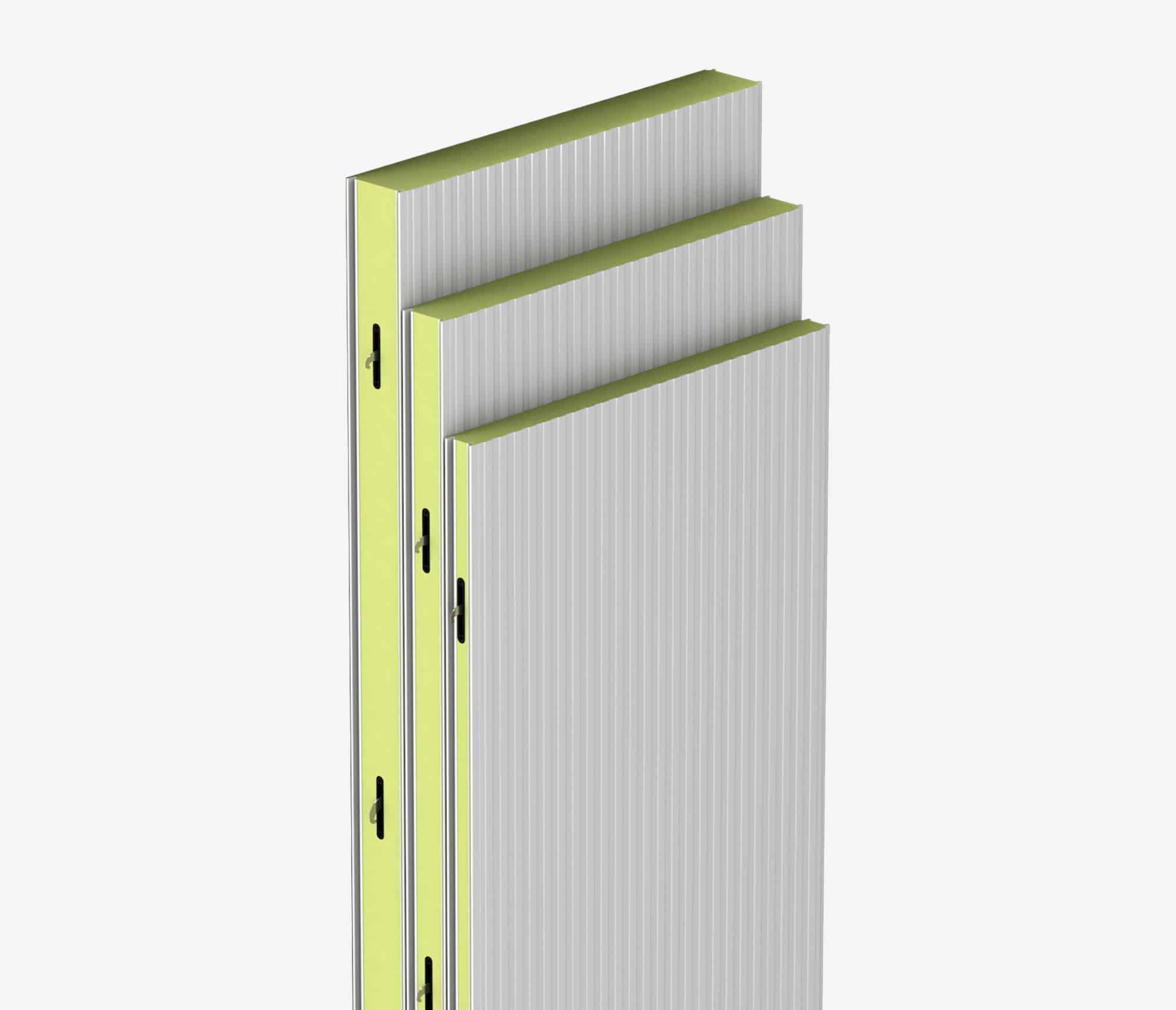 Ribbed Surface Panel - Frigoline Group